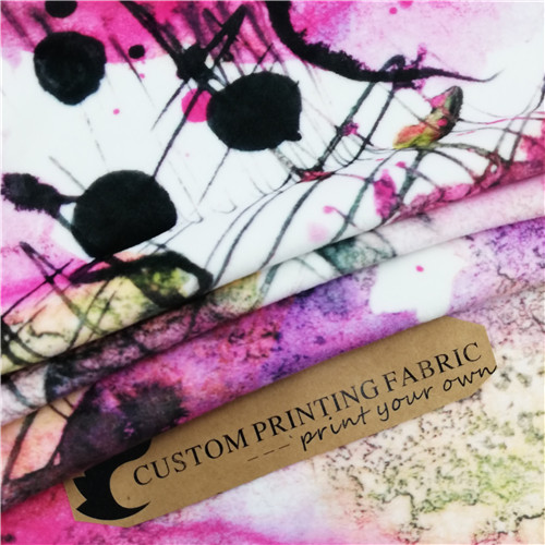 Custom Printed Squish Fabric ( Double Side Minky ) Wholesale