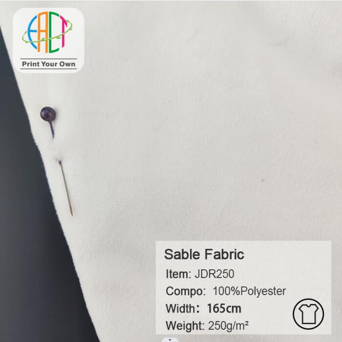 Custom Printed Sable Fabric | Fabric Factory China