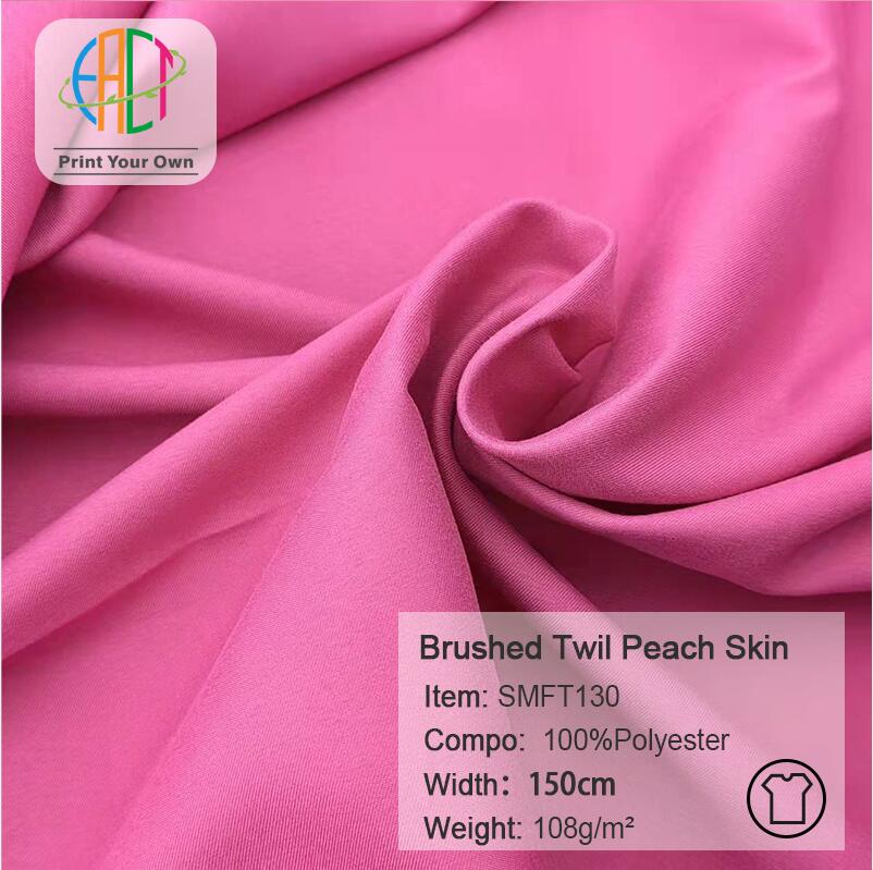 Brushed Twil Peach Skin Fabric Wholesale | China Fabric Supplier