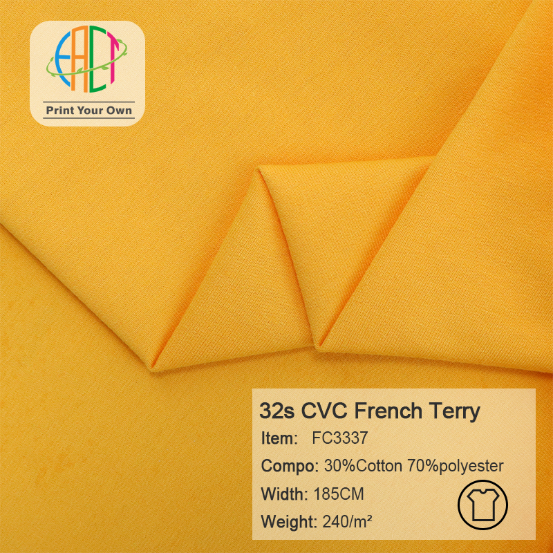 CVC French Terry | Fabric By The Yard
