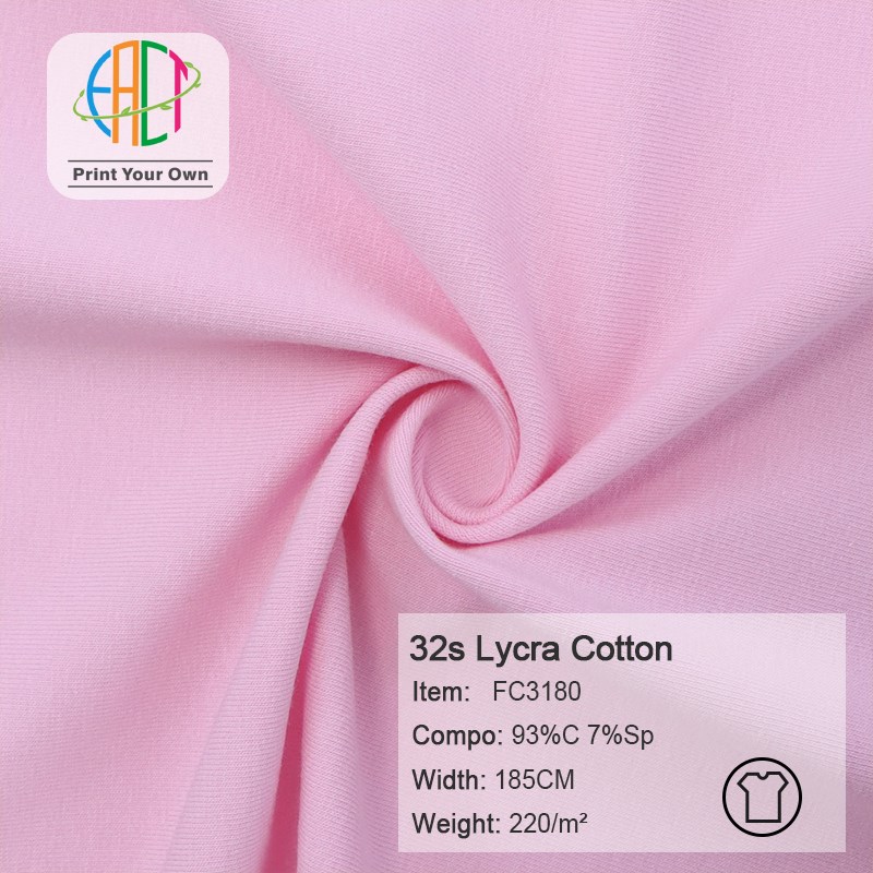 Combed Cotton Lycra | Cotton Blend Fabric
