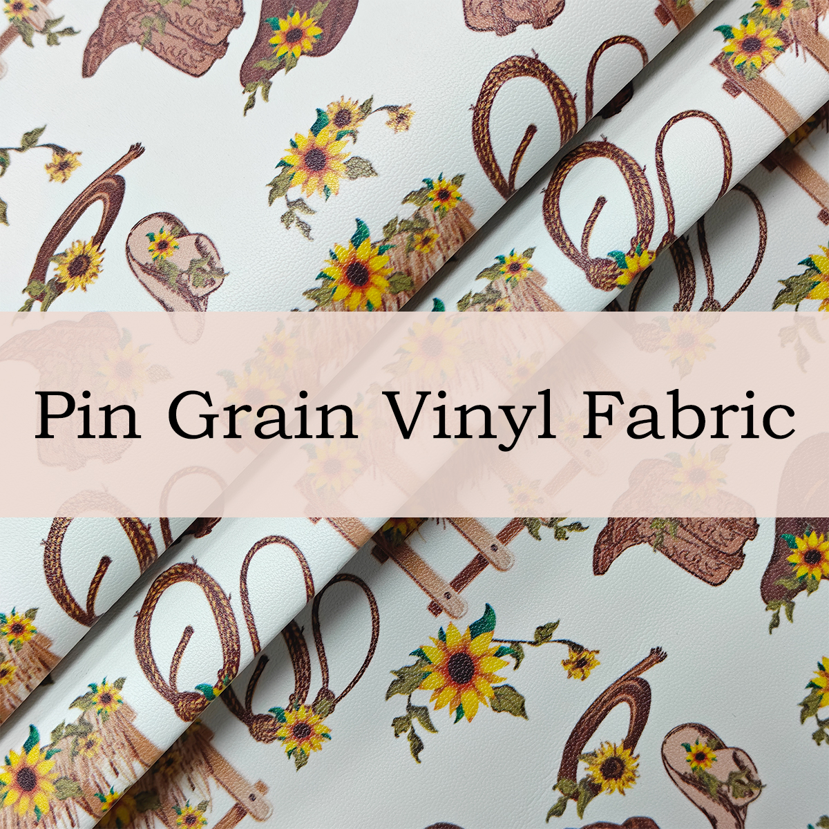 Custom Pin Grain Vinyl Fabric | Accept Customized Printing