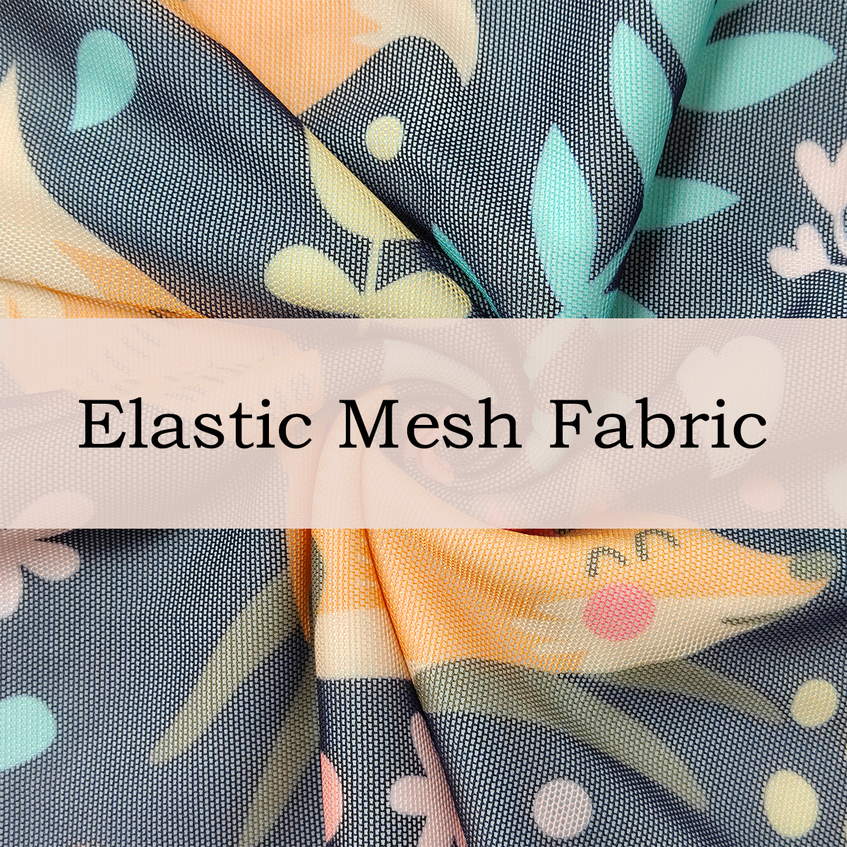 Custom Poly Elastic Mesh Fabric | Digital Fabric Printing